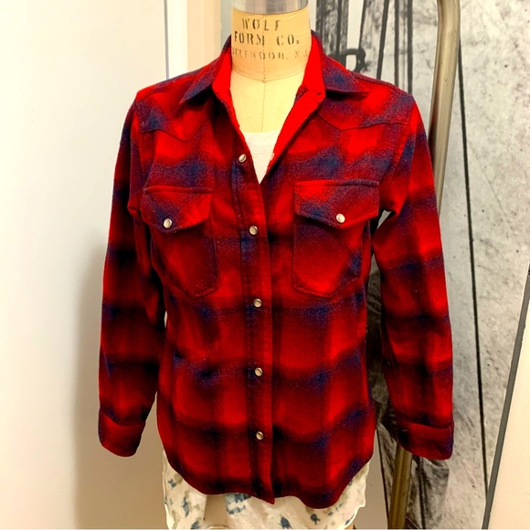Pendleton | Tops | Pendleton Wool Western Shirt | Poshmark